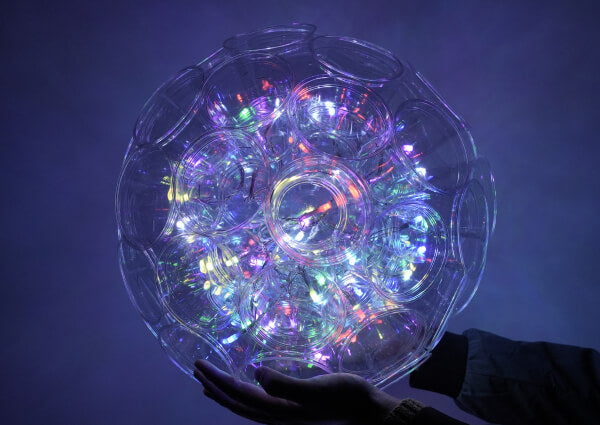 How to Make a Glow-Ball with Ollny String Lights